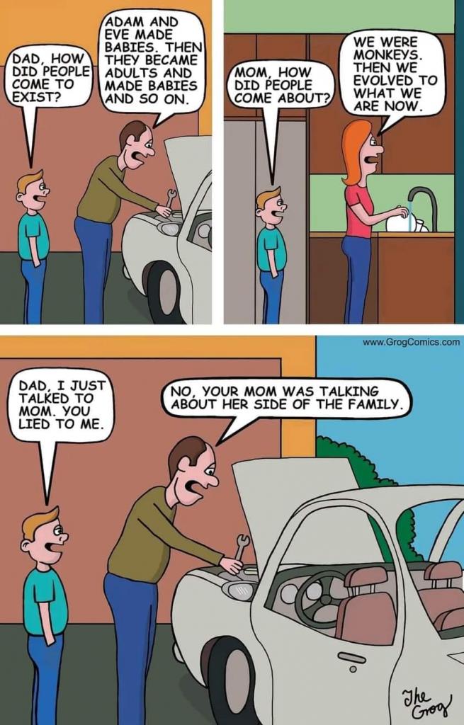 Creation vs Evolution » Dr. Seuzz's Timeline Photos » BaBlahBlah. The ...